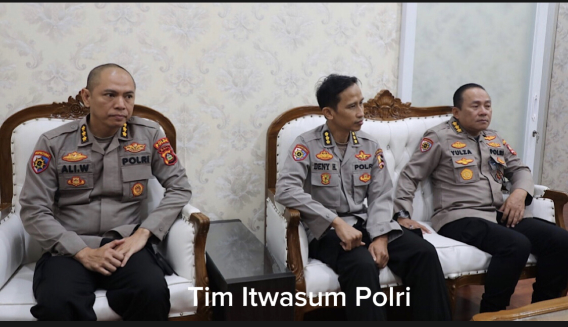 Tim Itwasum Polri Kunjungi Polda Bali